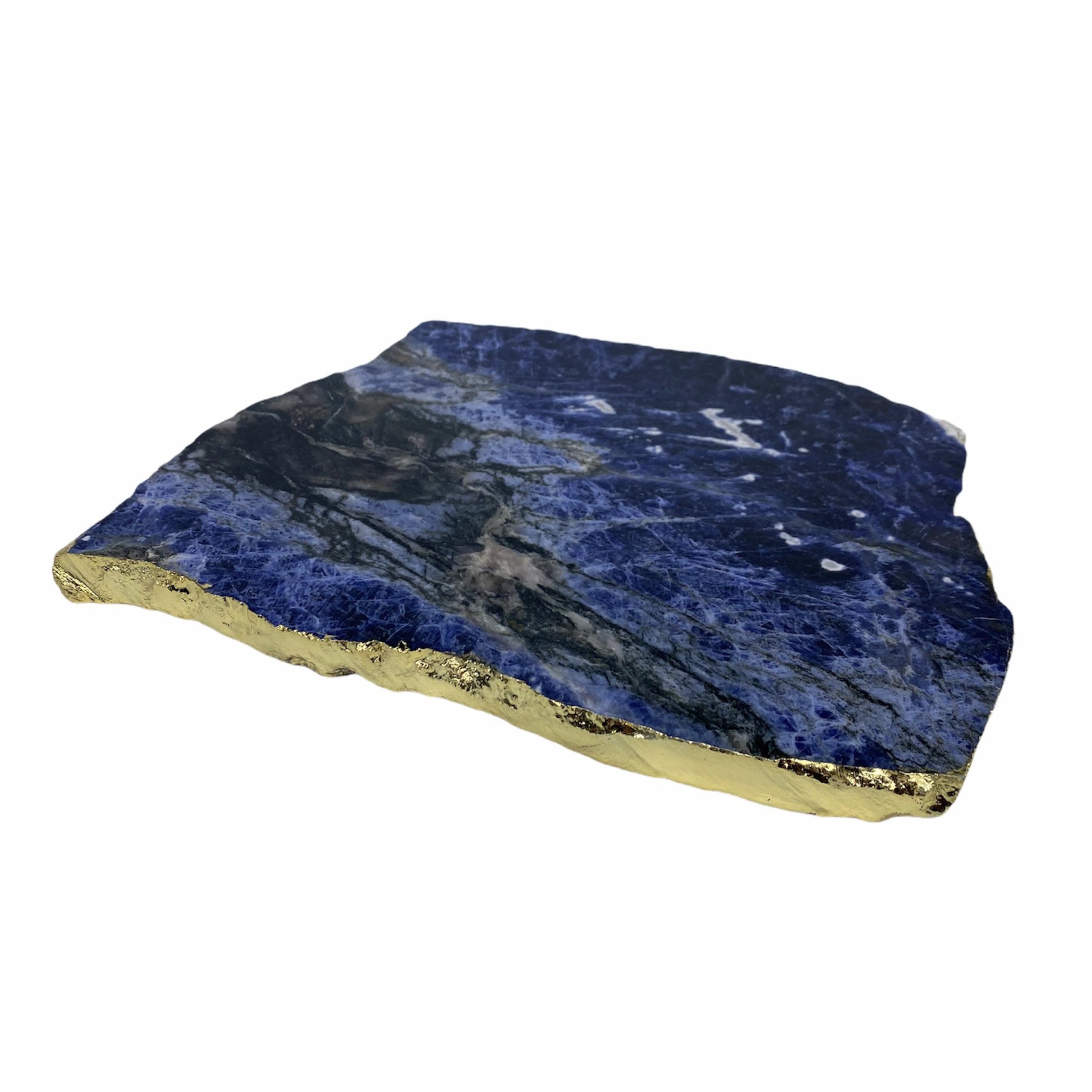 Solidate Blue Quartz Platter – Visually Rich